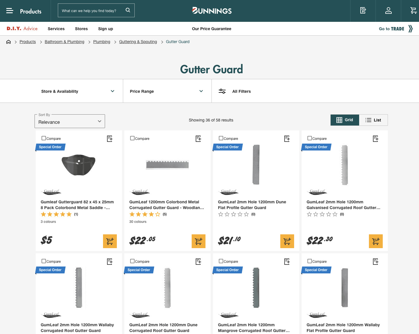 Bunnings Gutter Guard Range Review - Screen Tech Gutter Guard Suppliers